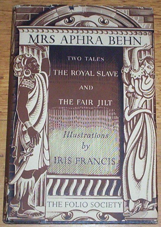 Two Tales. The Royal Slave and The Fair Jilt. by Behn, Mrs Aphra ...