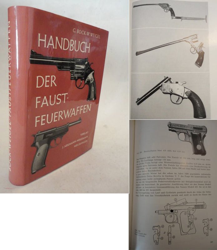 Handbuch der Faustfeuerwaffen * mit O r i g i n a l - S c h u t z u m s ...