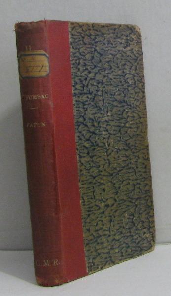 Fatum journal de paul dalvaire by Foissac Ernest: (1921) | crealivres