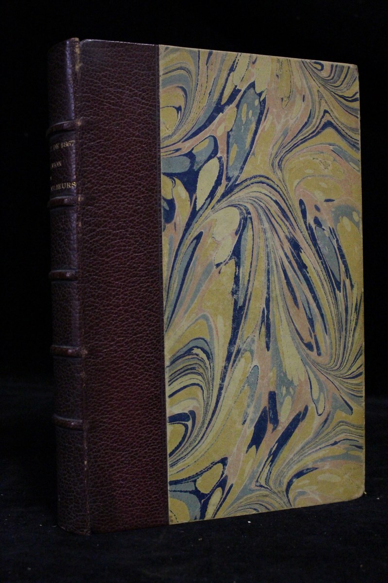 [RELIURE] Exposition de 1867. Délégation des ouvriers relieurs ...