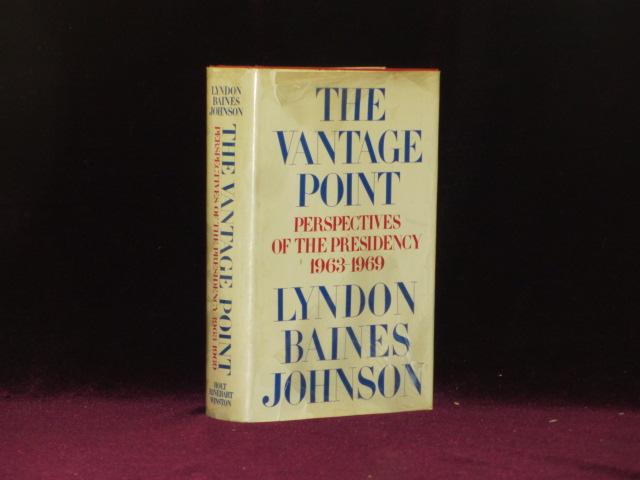The Vantage Point (Signed) by Johnson, Lyndon B.: Near Fine Hard Cover ...