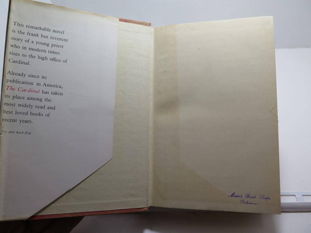 The Cardinal by Robinson, Henry Morton: Very Good Hardcover (1951) 1st ...