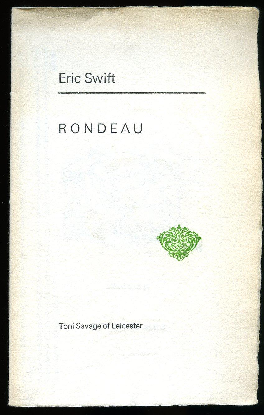 Rondeau by Swift, Eric: (1980) | Little Stour Books PBFA Member