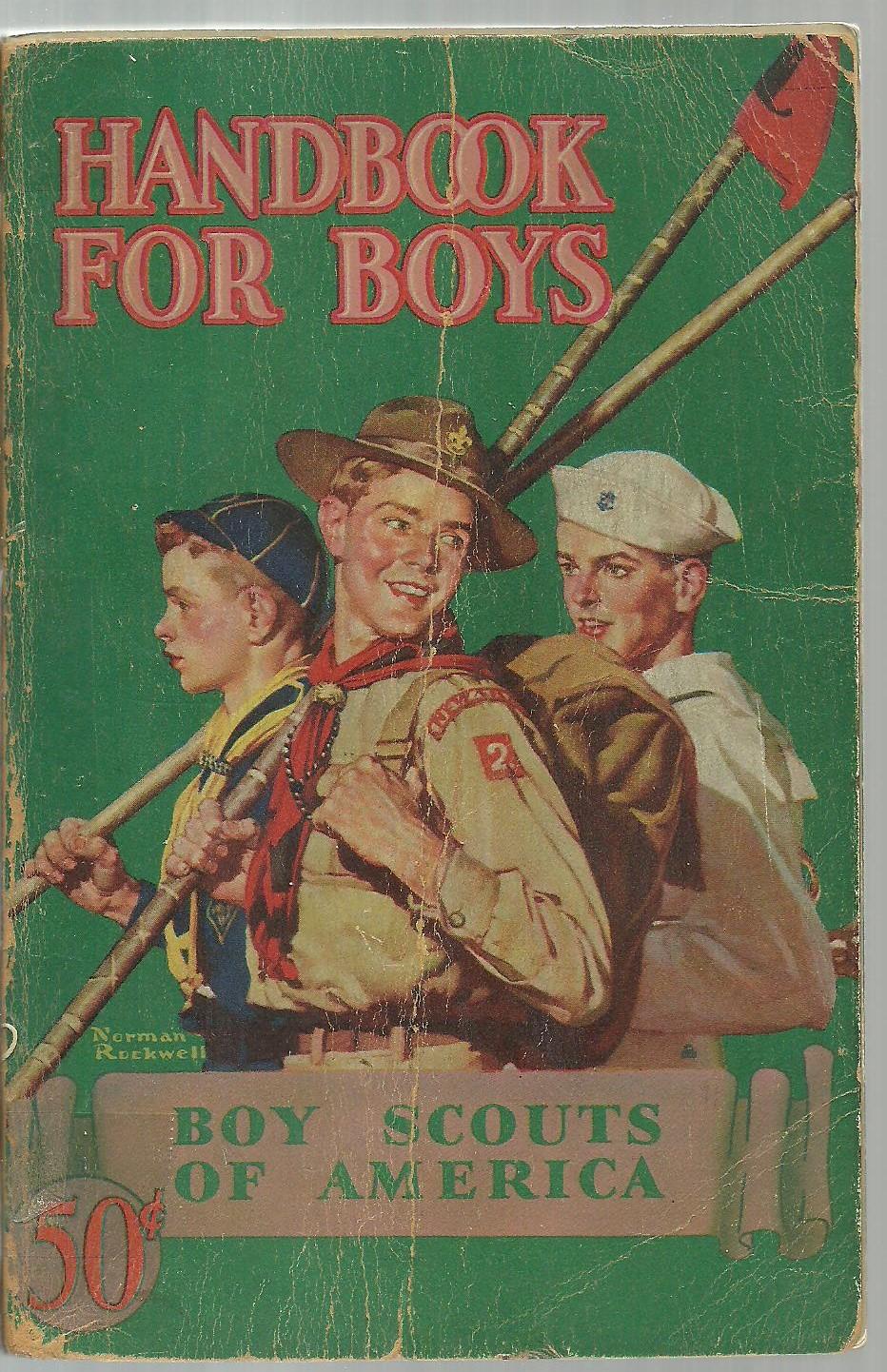 Handbook For Boys, Revised, First Edition, 33rd printing: Fair to Good ...