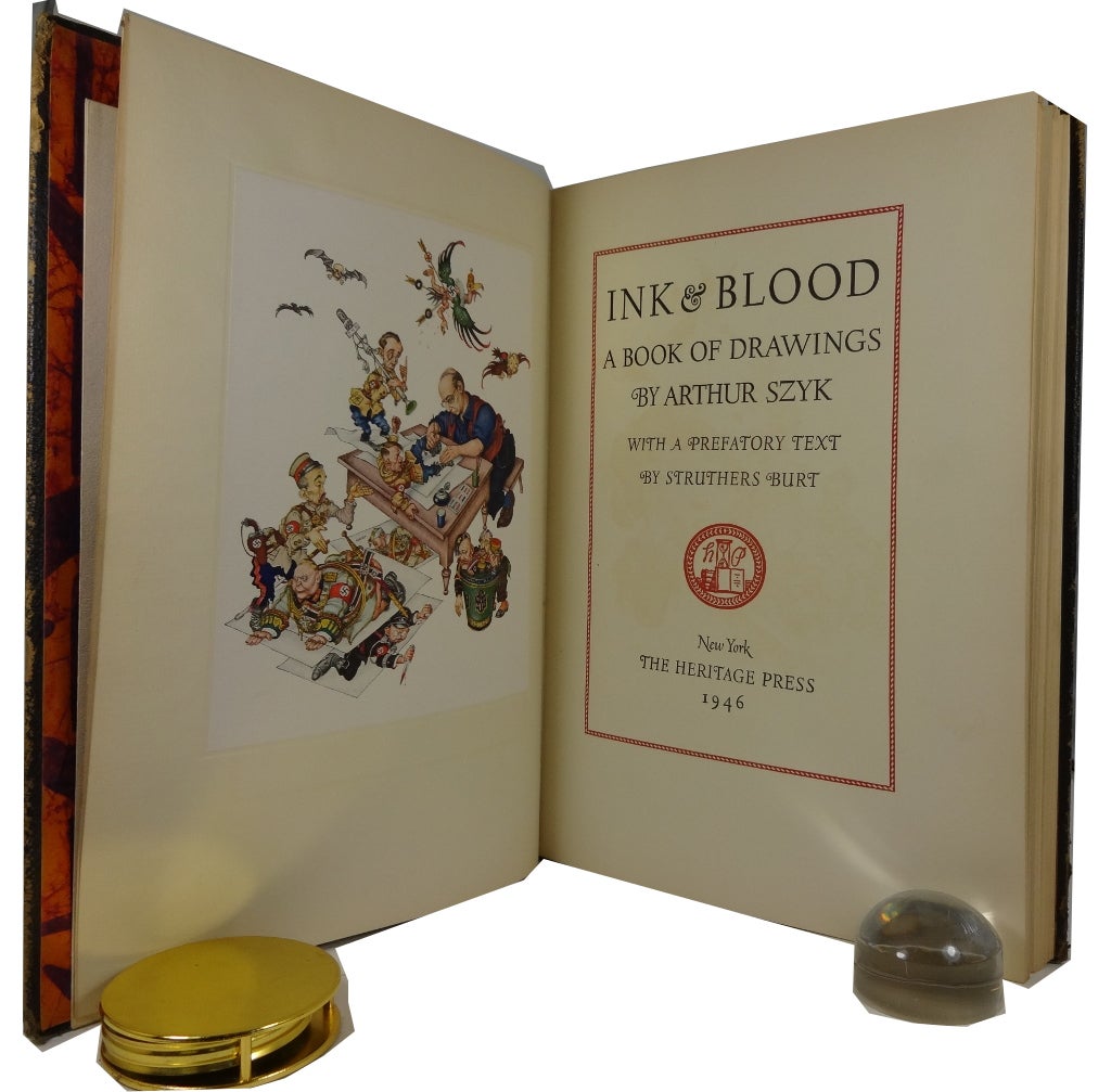 Ink & Blood: A Book of Drawings by Szyk, Arthur: Good Hardcover (1946 ...