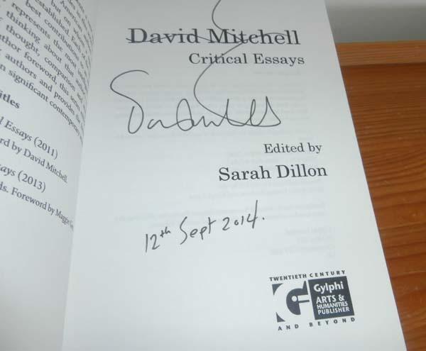 David Mitchell: Critical Essays by Dillon,Sarah [David Mitchell]: New Hardcover (2011) 1st ...