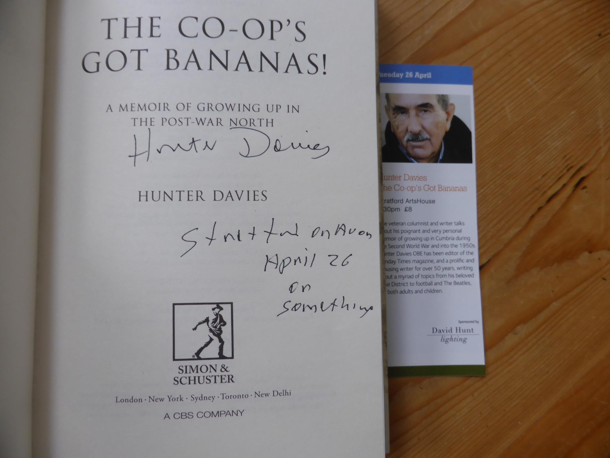 The Co-op's Got Bananas! MINT SIGNED LINED, DATED & LOCATED FIRST ...