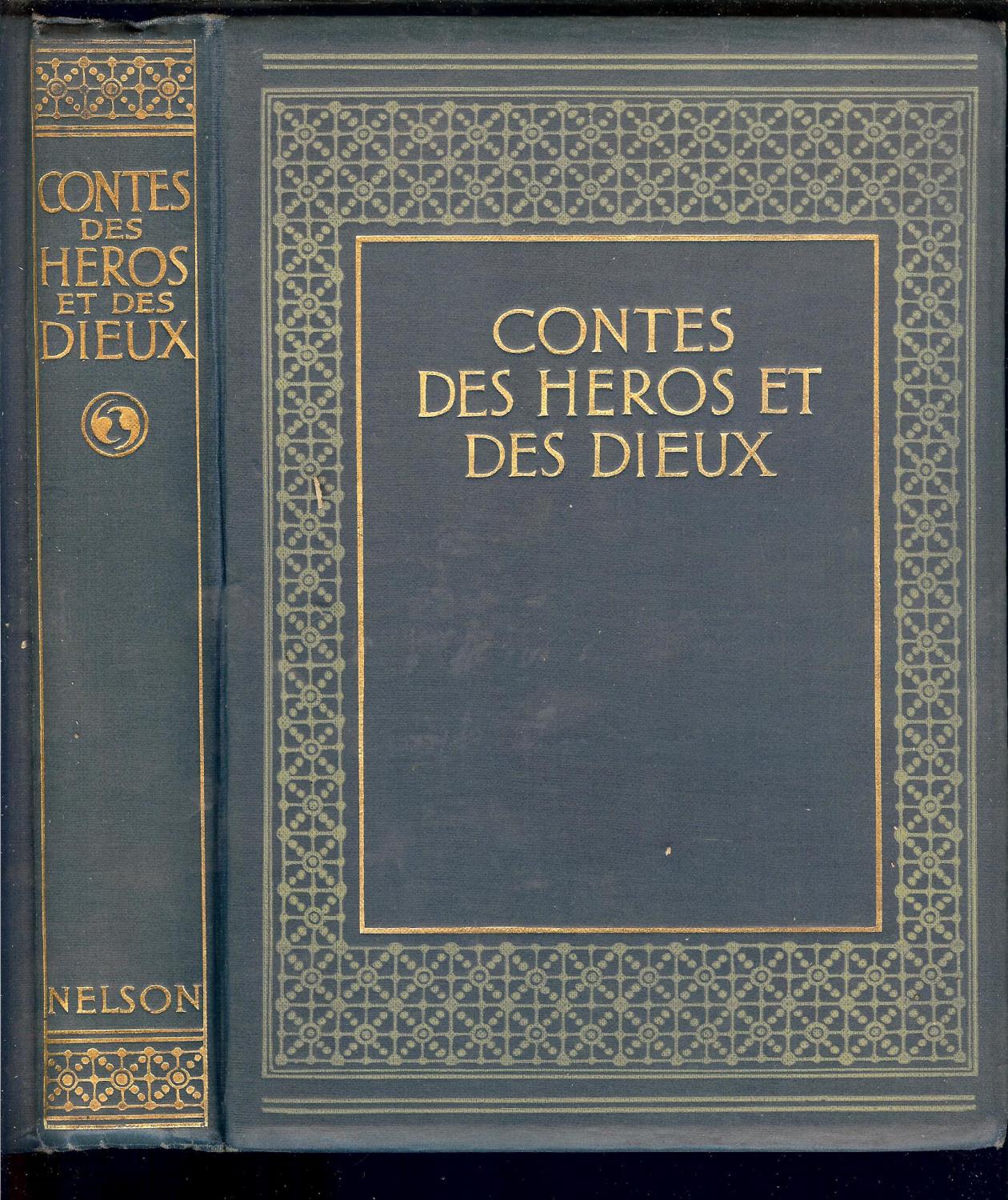 CONTES des HEROS et des DIEUX , Illustré de 15 AQUARELLES hors-texte by ...