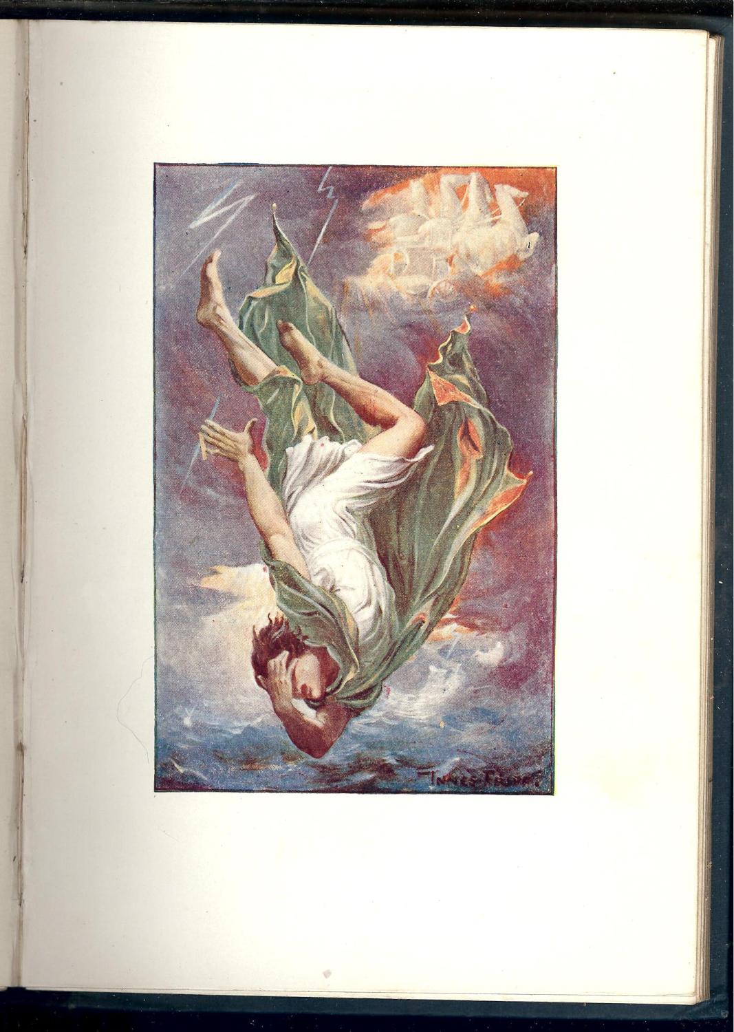 CONTES des HEROS et des DIEUX , Illustré de 15 AQUARELLES hors-texte by ...