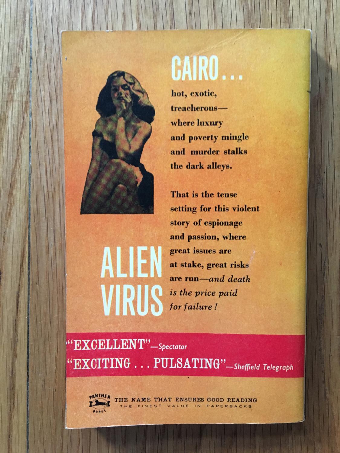 Alien Virus by Alan Caillou: Very Good Soft cover (1961) 1st Edition ...