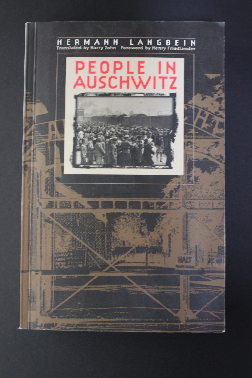 People in Auschwitz by Herman Langbein, Harry Zohn (trans.): Near Fine ...