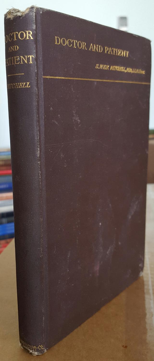 Doctor and Patient. by MITCHELL, S. Weir:: Very Good Hardcover (1888 ...