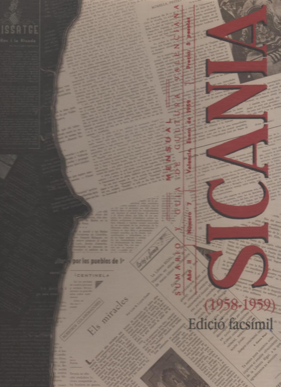 Sicania (1958- 1959). Del nº 1 al nº 18. de VV.AA.:: Buen estado. (1958 ...