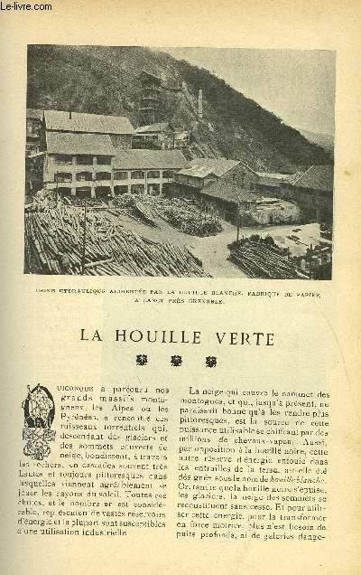 LE MONDE MODERNE TOME 22 - LA HOUILLE VERTE by CAYE GEORGES: (1905 ...