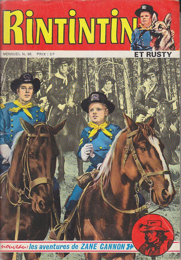 RINTINTIN # 66 1975 MARCELLO Yuka Fils Soleil ZAMPERONI Kid Roy ZANE ...