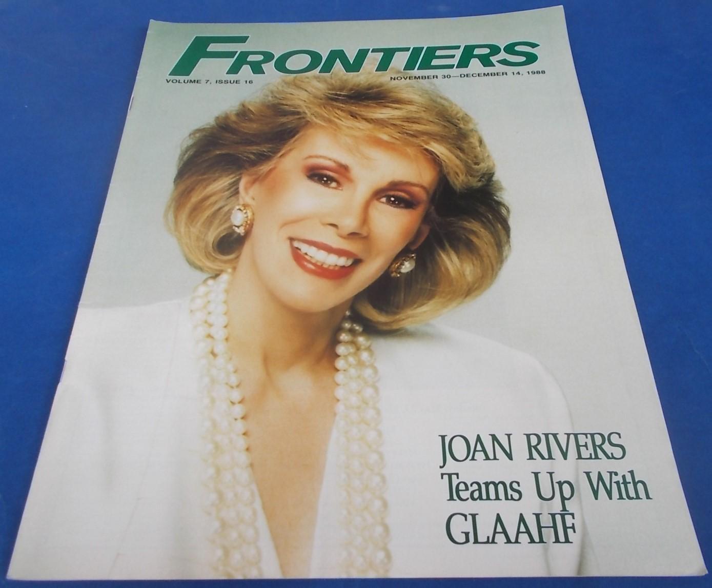 Frontiers (Vol. Volume 7 Number No. 16, November 30-December 14, 1988 ...