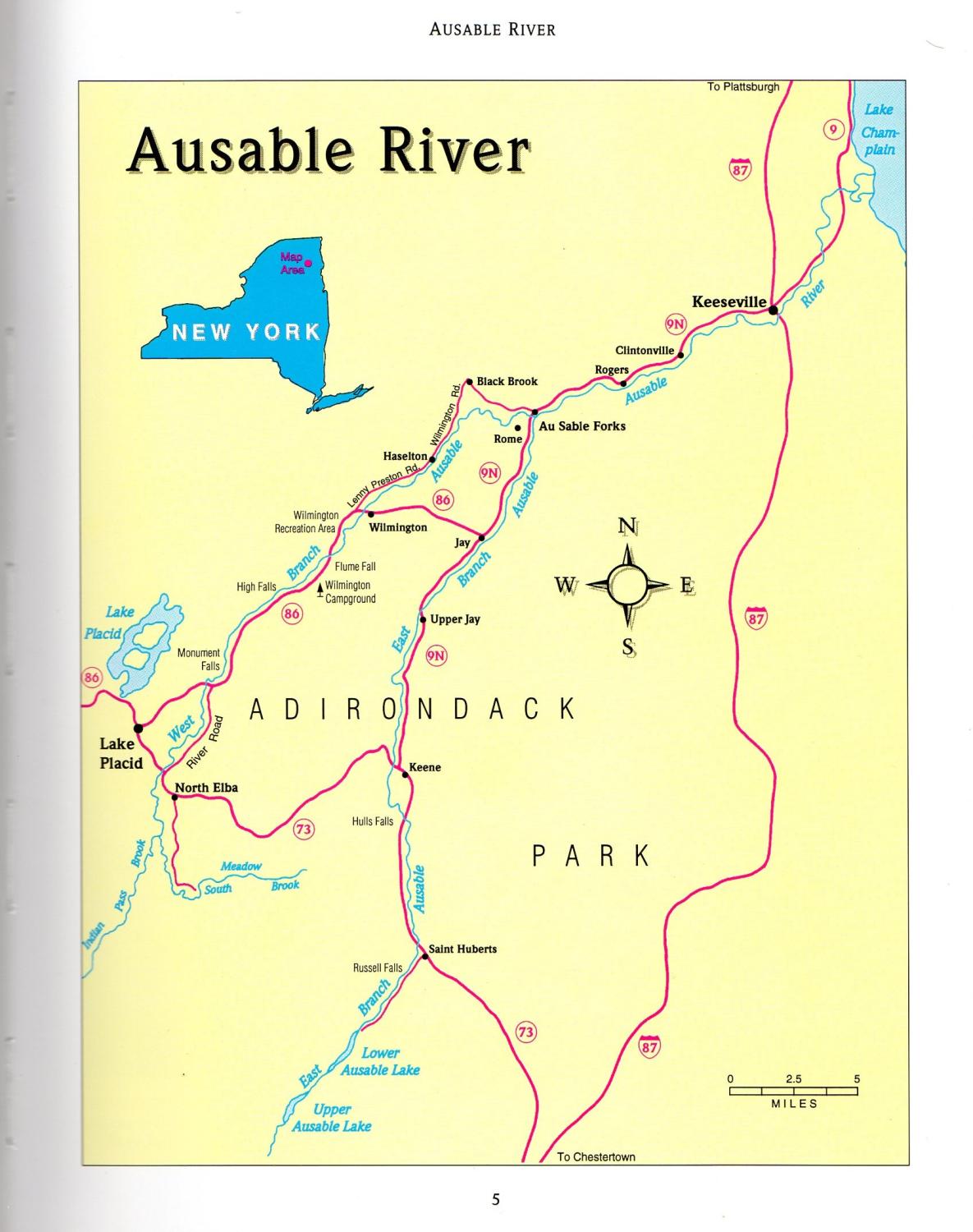 The Ausable River by Marriner, Paul: Near Fine Hardcover (1993) 1st ...