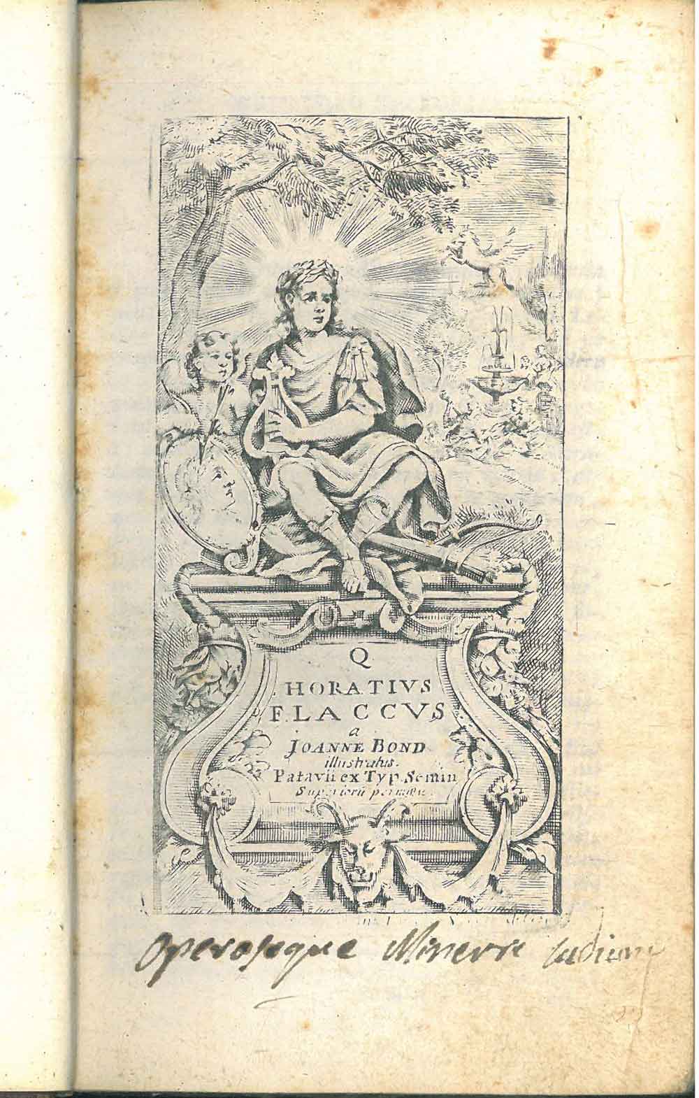 Horatius Flaccus a Joanne Bond illustratus de Horatius Flaccus, Quintus ...