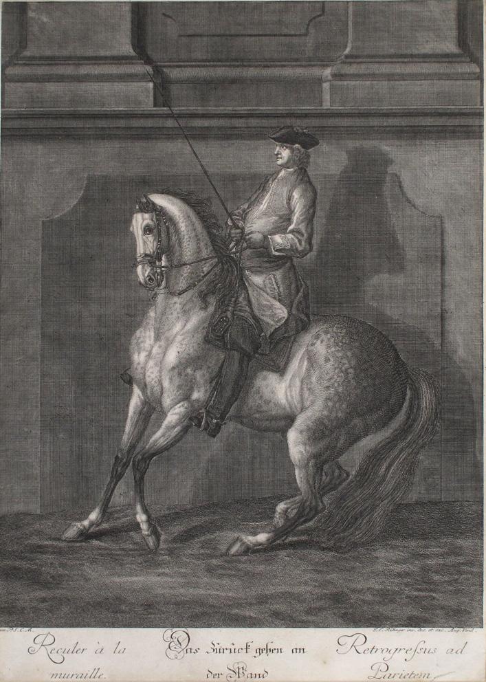 Reculer à la muraille, appartente all'opera Le Nouveau Manège ...