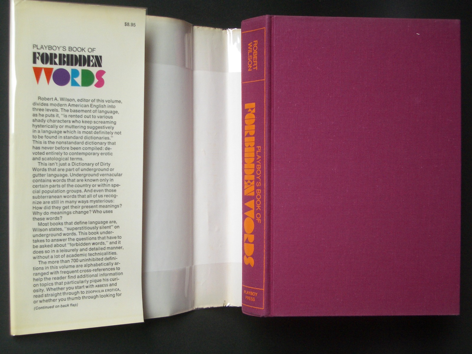 Playboy's Book of Forbidden Words: A Liberated Dictionary of Improper English, Containing Over ...