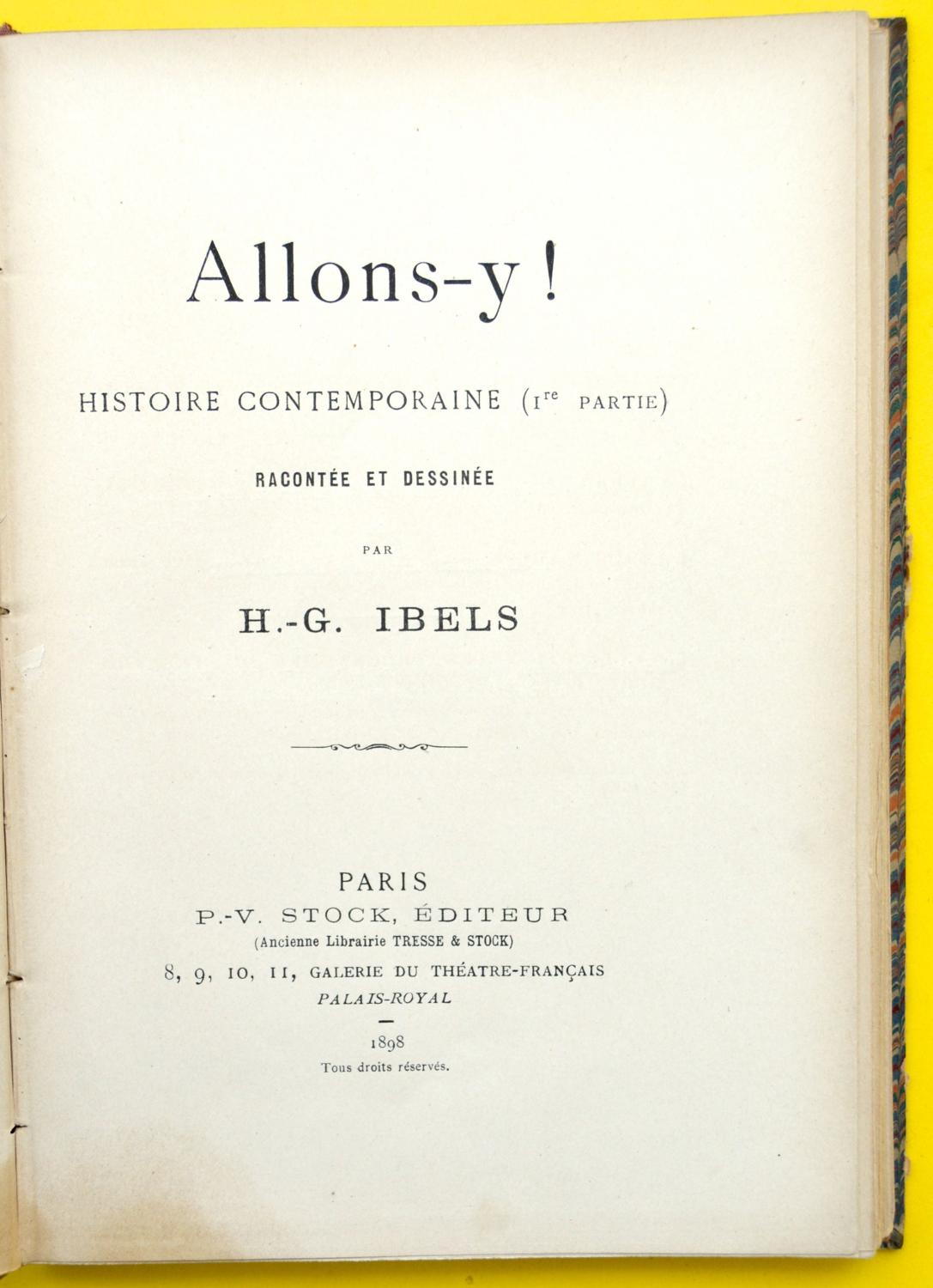 Allons-y ! Histoire contemporaine (1re partie) racontée et dessinée par ...