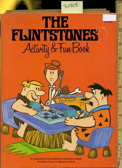 The Flintstones Activity And Fun Book [unused Workbook Games