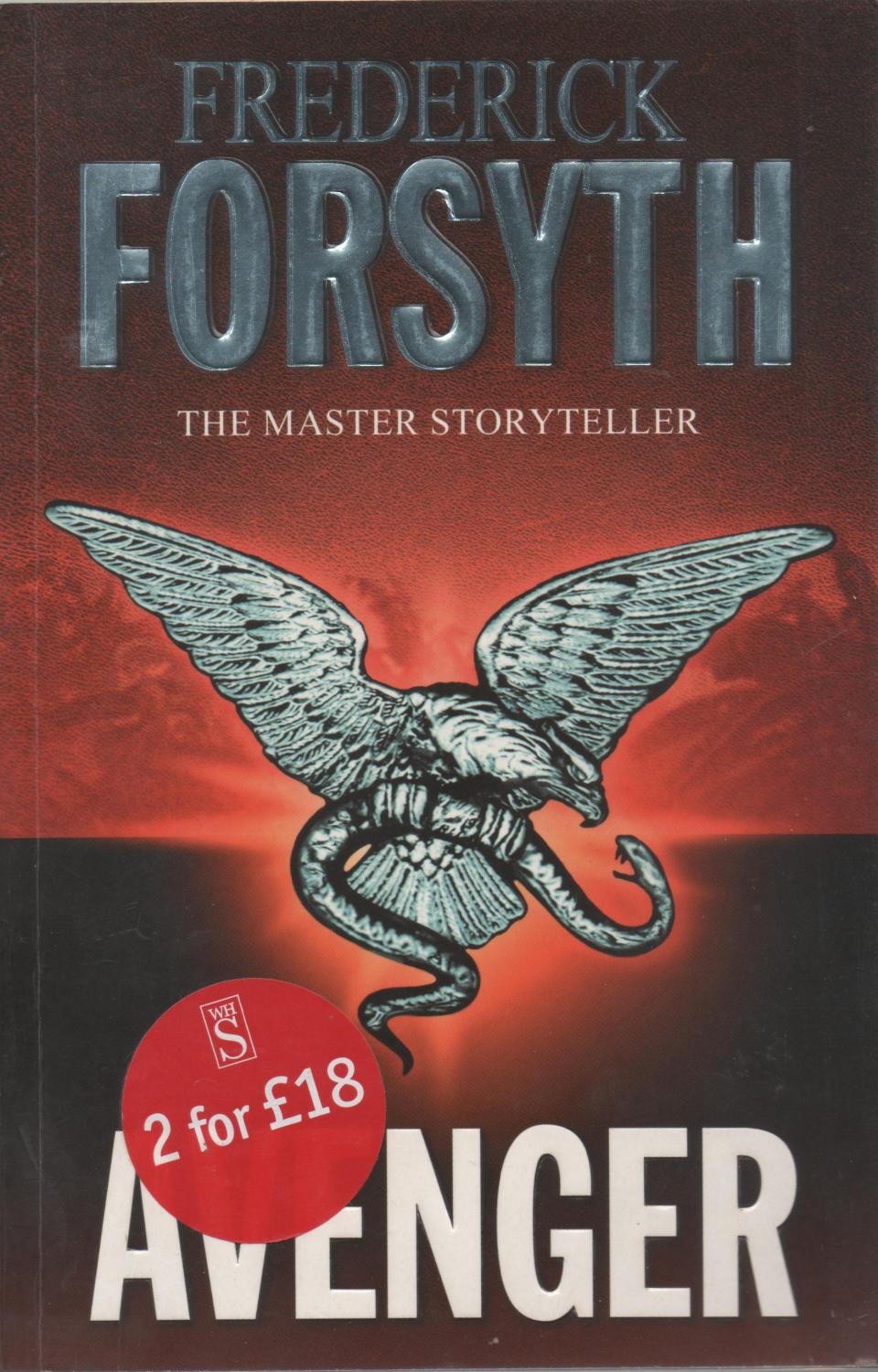 Avenger by Frederick Forsyth: Good Paperback (2003) First Edition ...