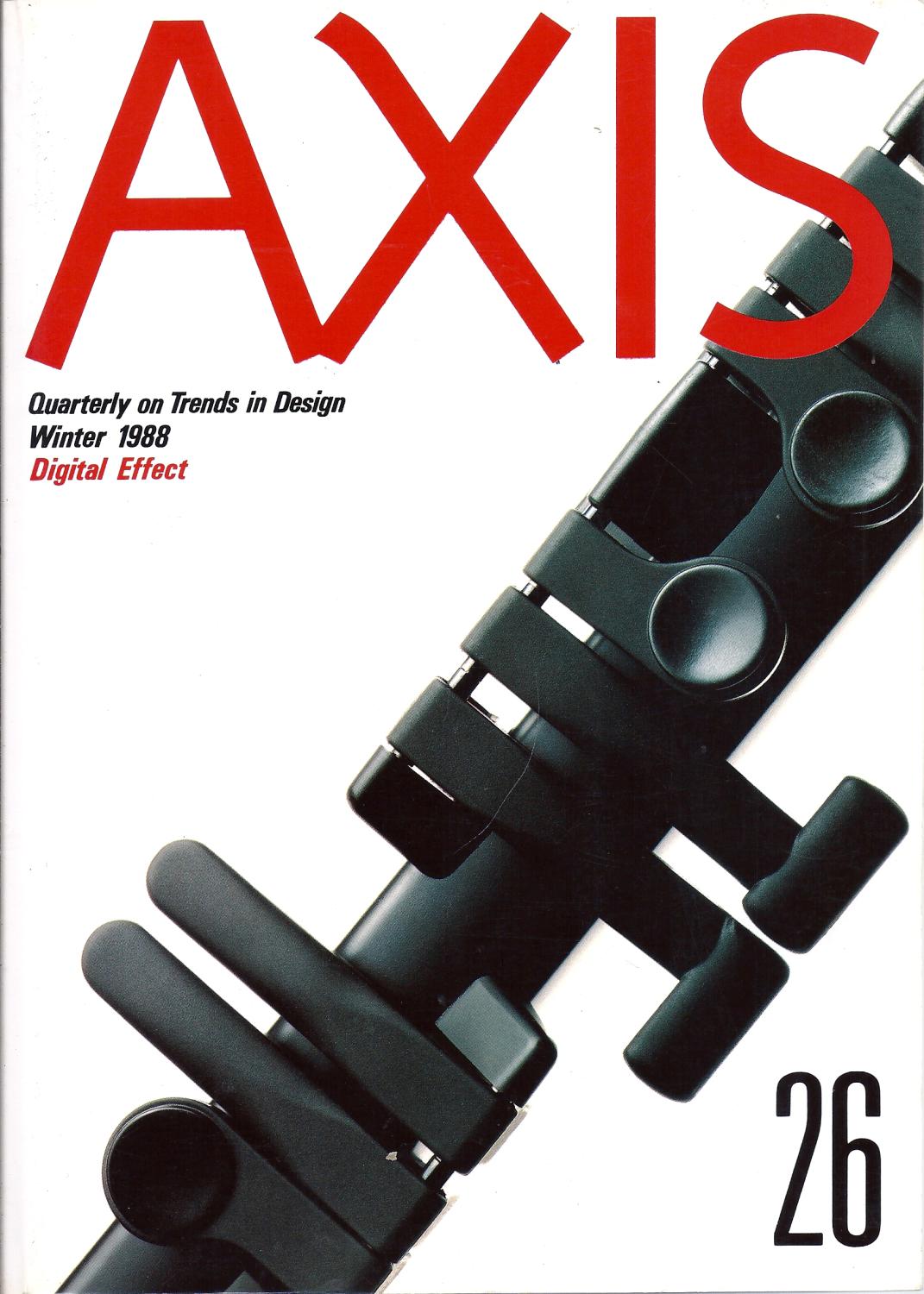 Axis Quarterly on Trends in Design Vol 26 Winter 1988 DS by Hayashi ...