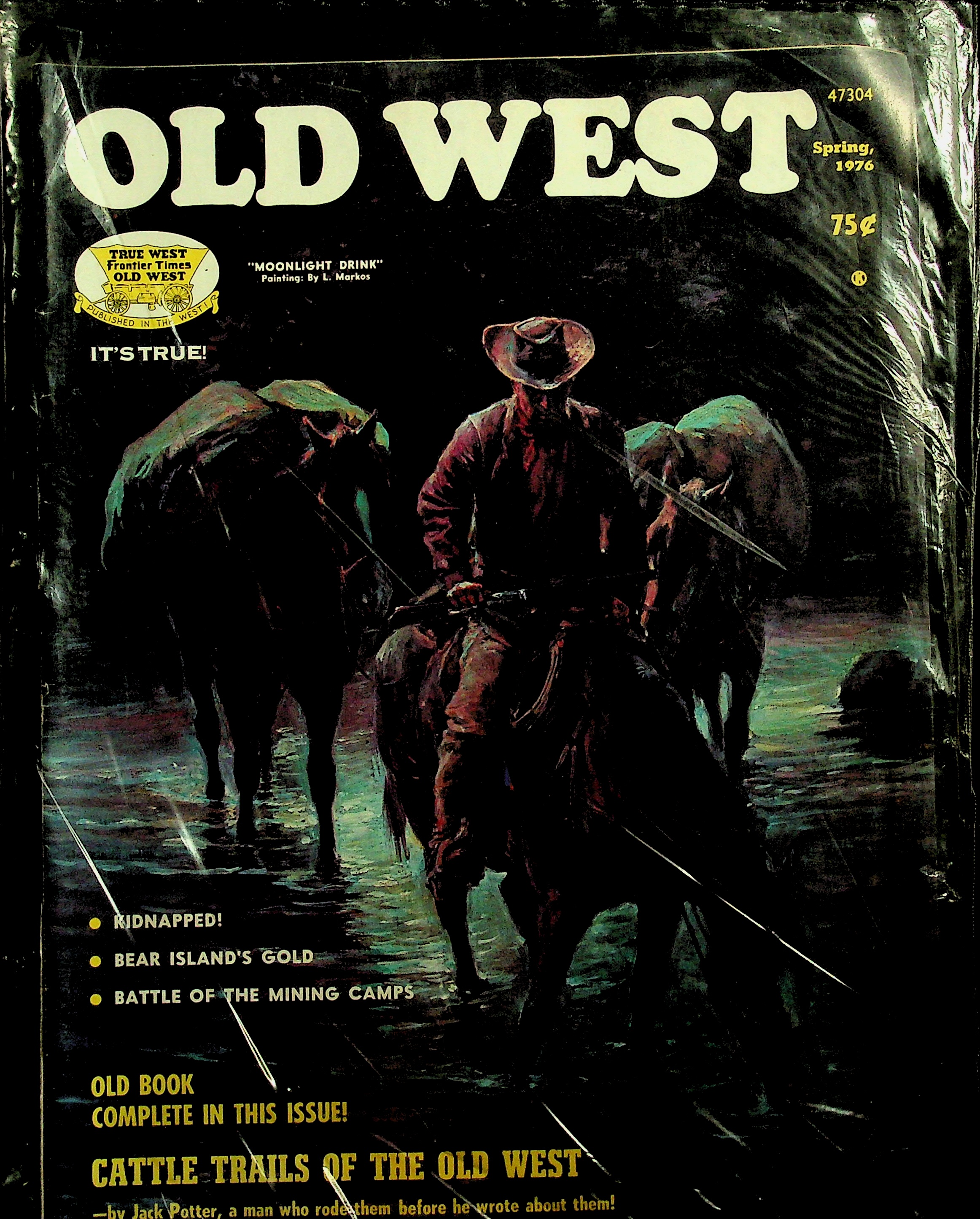 Old West Magazine Spring 1976 by Wagner, Pat Editor: (1976) Magazine ...