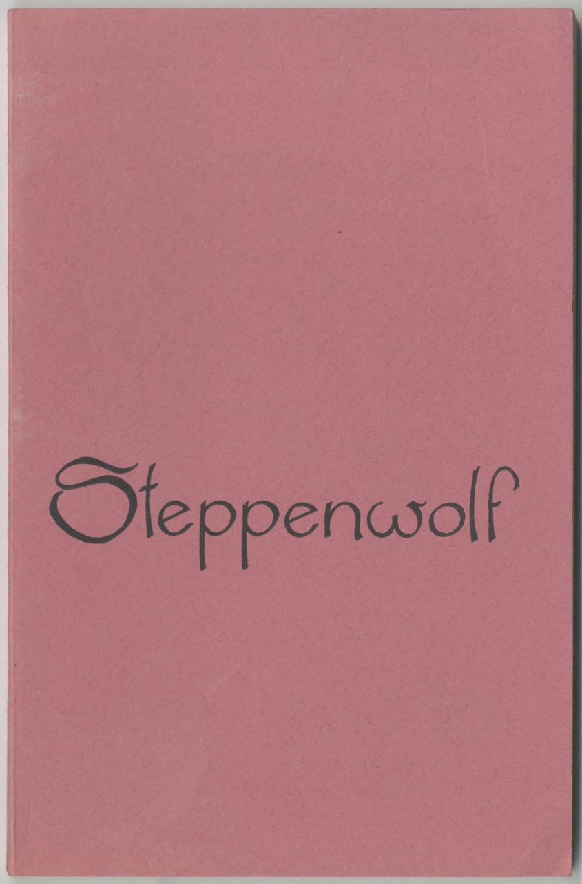 Steppenwolf: A Journal of Poetry and Opinion - Summer 1969 (Number 3 ...