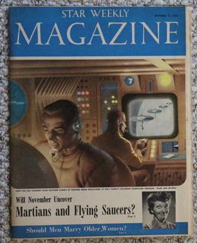 The Star Weekly Magazine October 11, 1958 - Martians & Flying Saucers ...