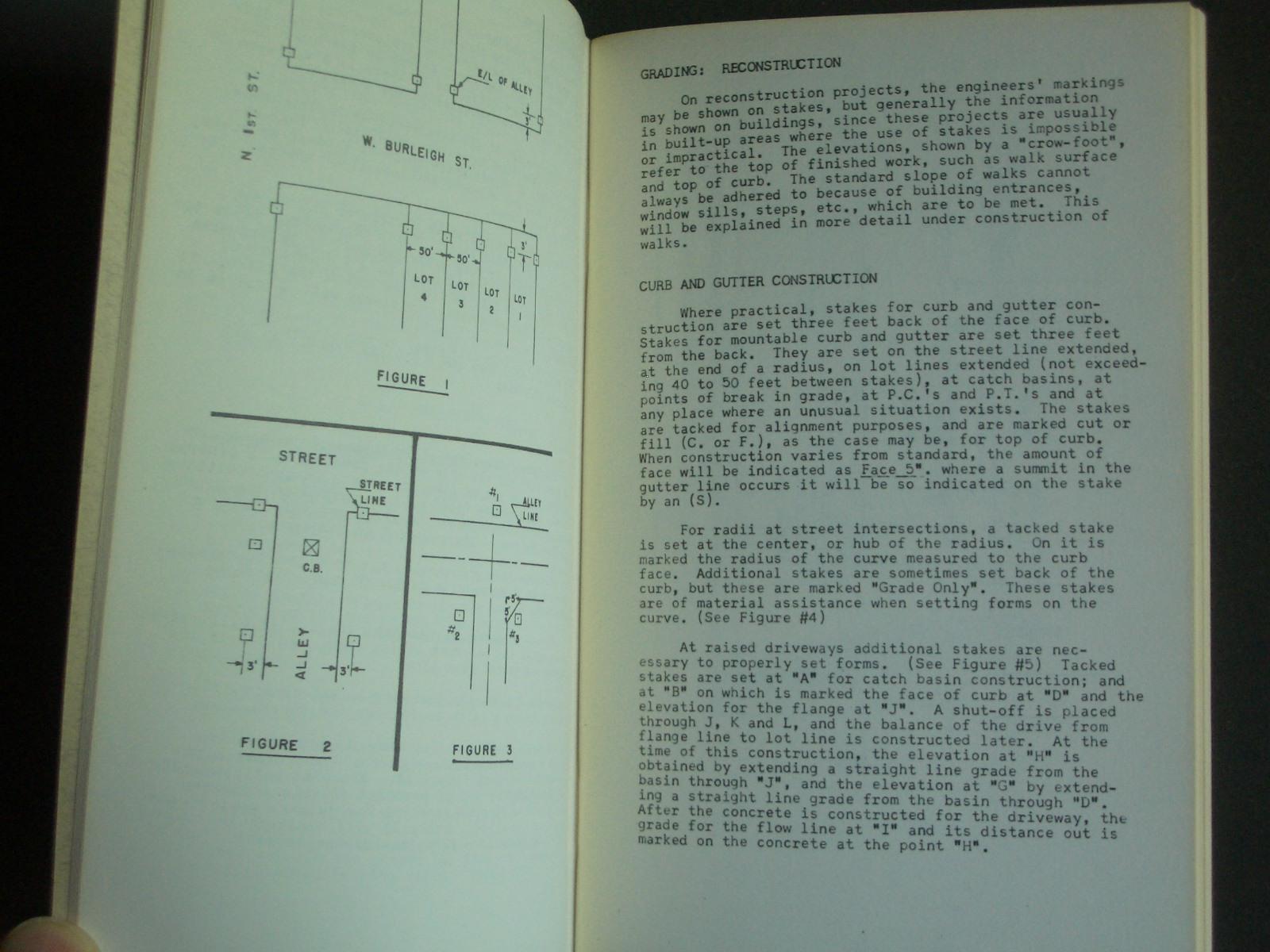 Manual of Street Construction by Bureau of Engineers Construction ...