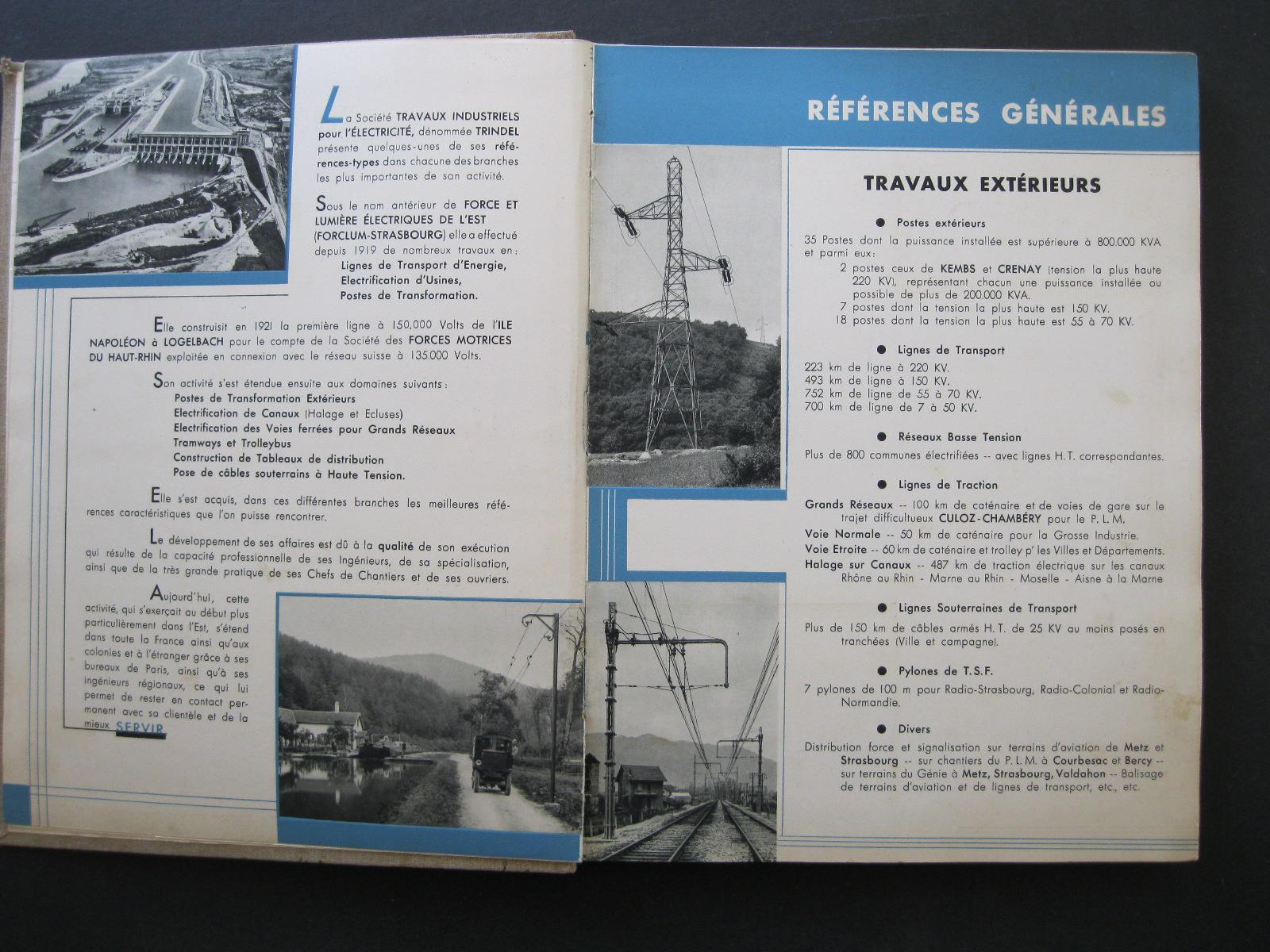 Travaux Industriels Pour L'Electricite Societe Anonyme Au Capital De 5. ...