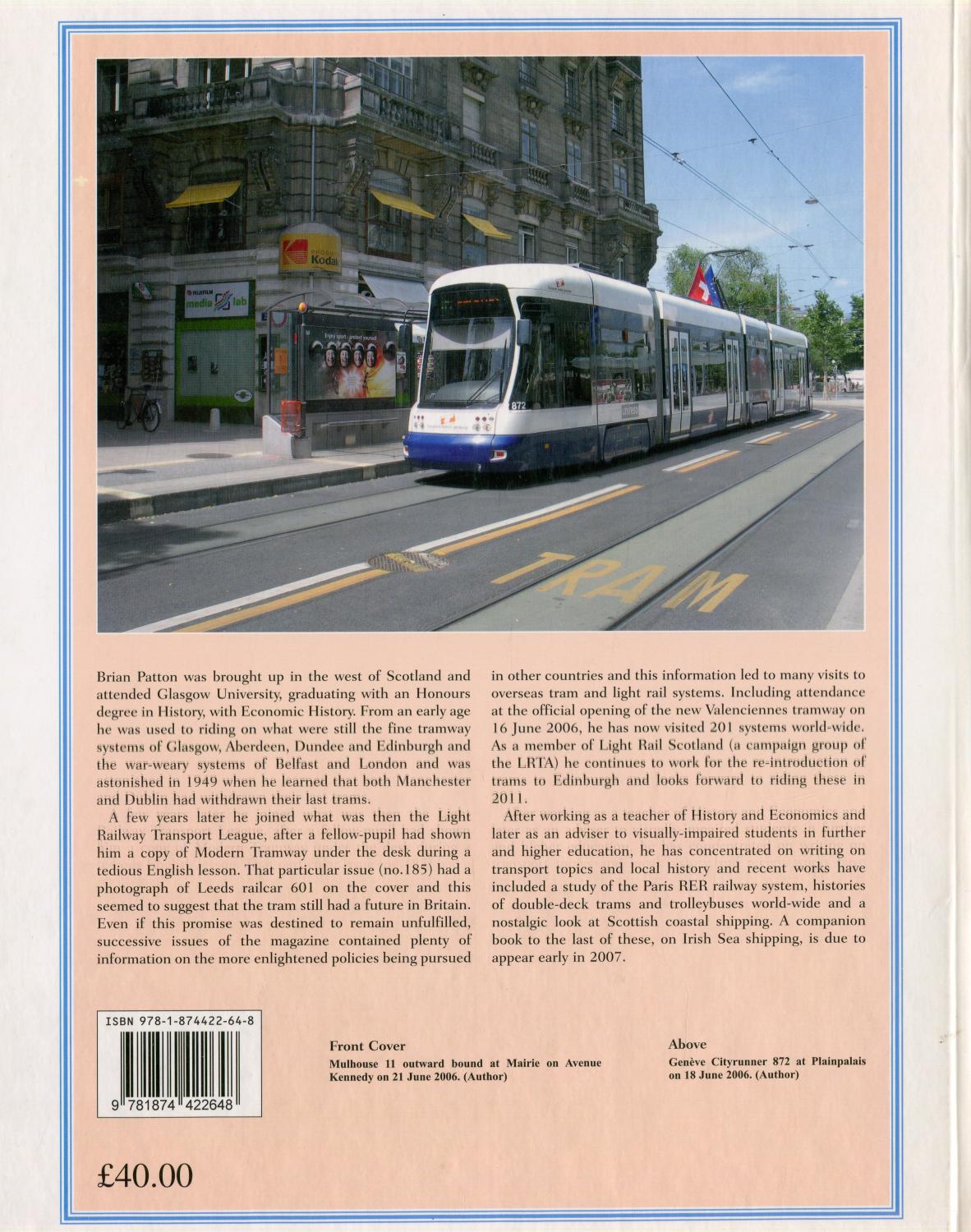The Development of the Modern Tram by PATTON, BRIAN: Very Good ...
