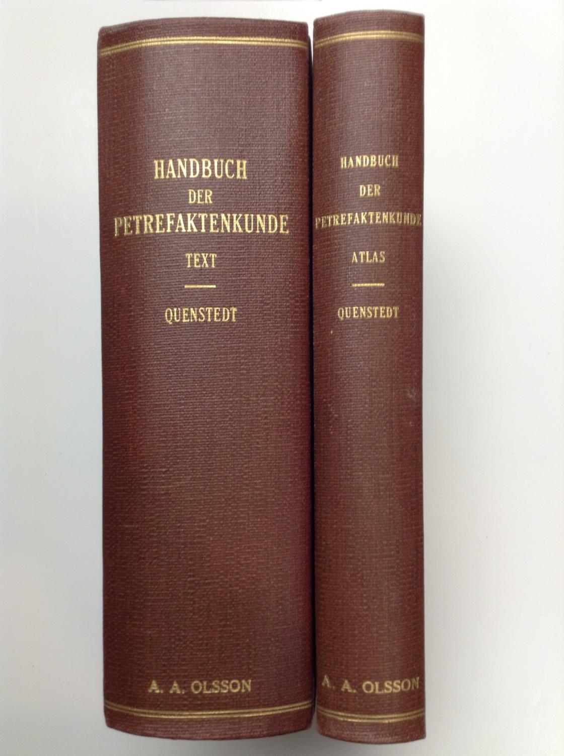Handbuch der Petrefaktenkunde. Mit einem Atlas von 100 Tafeln nebst ...