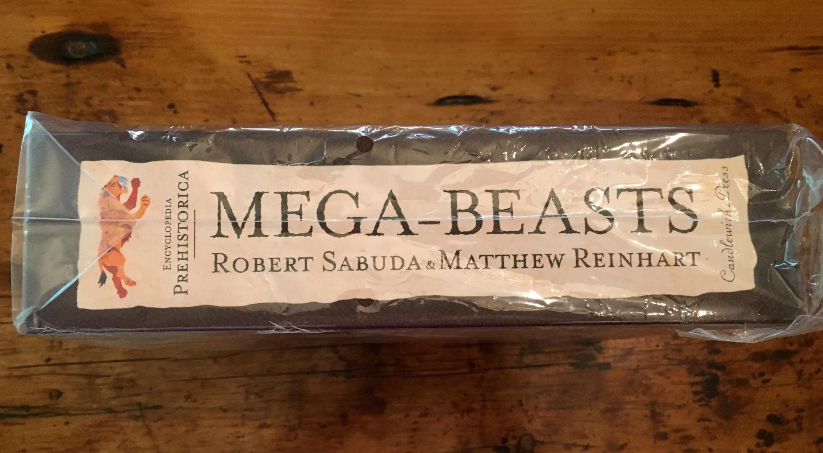 Encyclopedia Prehistorica: Mega Beasts by Robert Sabuda, Matthew ...