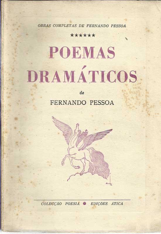 Poemas Dramáticos I Volume by Pessoa, Fernando: Manuseado Capa Mole ...