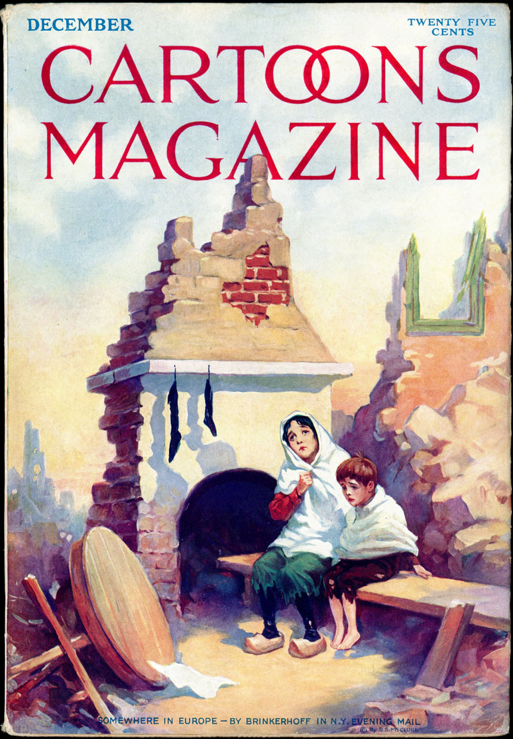 CARTOONS MAGAZINE by CARTOONS MAGAZINE. December 1916 (volume 19 ...