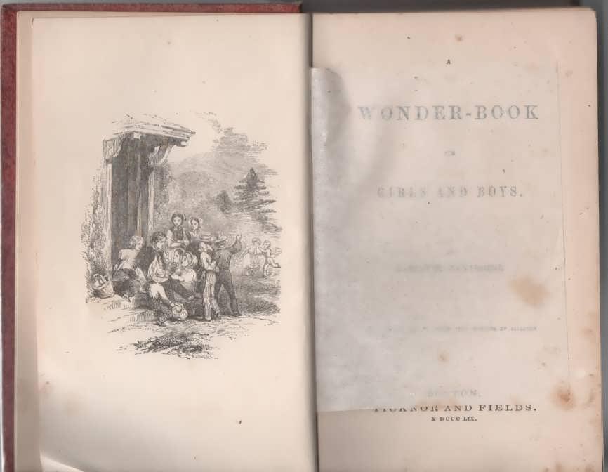 A Wonder Book for Boys and Girls de Hawthorne, Nathaniel: Very Good ...