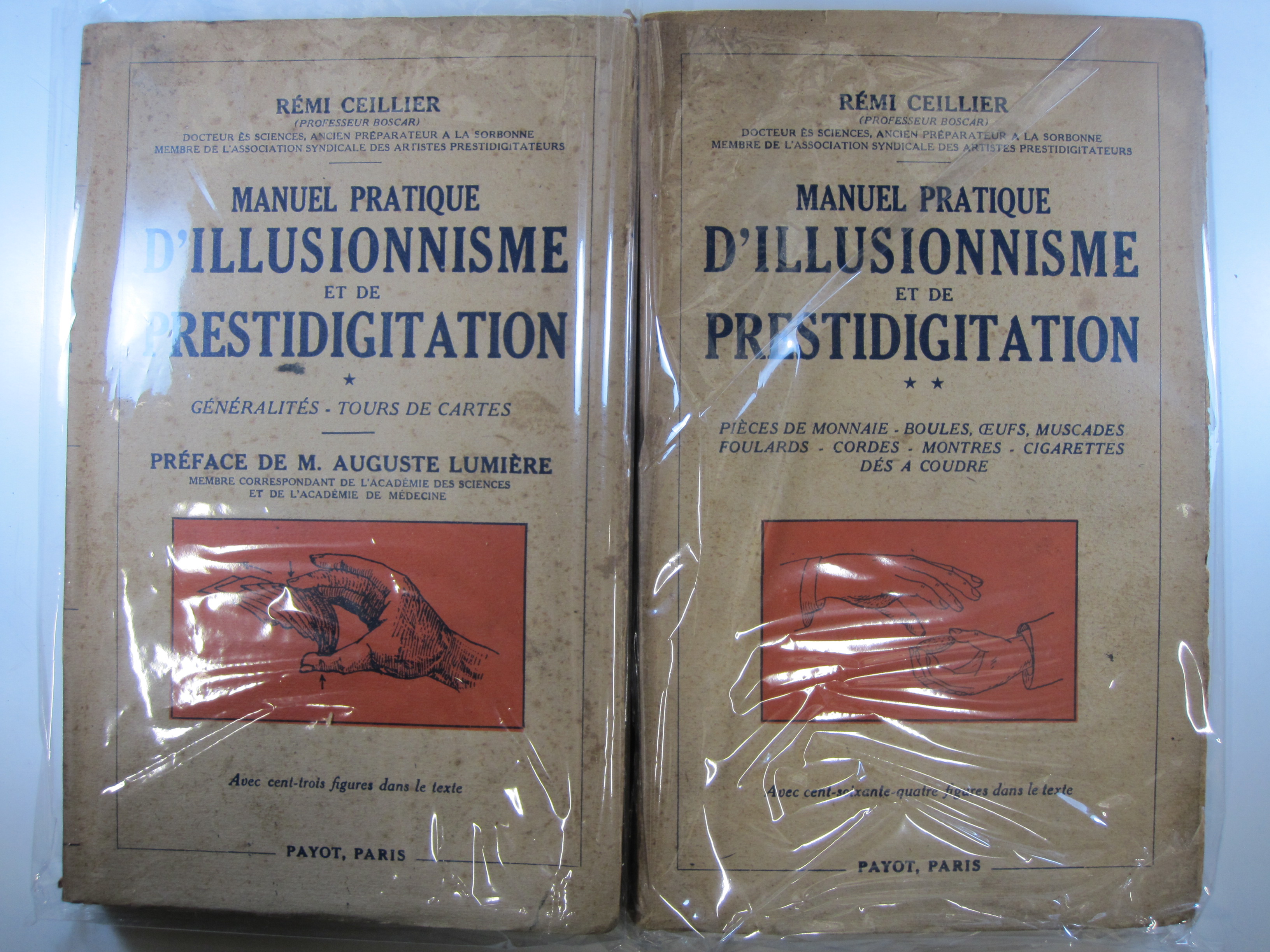 MANUEL PRATIQUE D'ILLUSIONNISME ET DE PRESTIDIGITATION.: 2 VOL. par ...