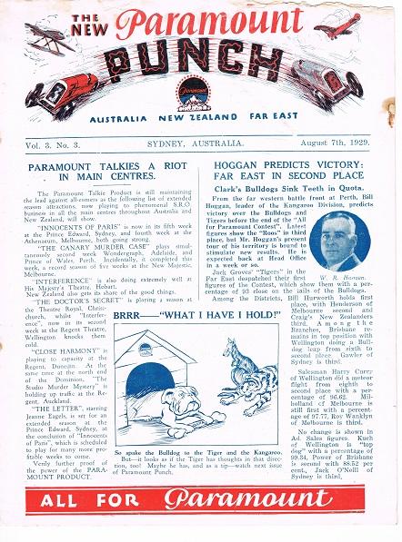 The New Paramount Punch: Australia, New Zealand, Far East; Vol. 3, No ... The New Paramount Punch: Australia, New Zealand, Far East; Vol. 3, No ...