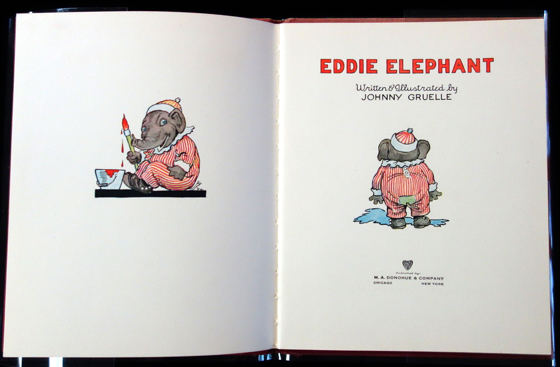 Eddie Elephant by Johnny Gruelle: (1921) | Eclectibles, ABAA