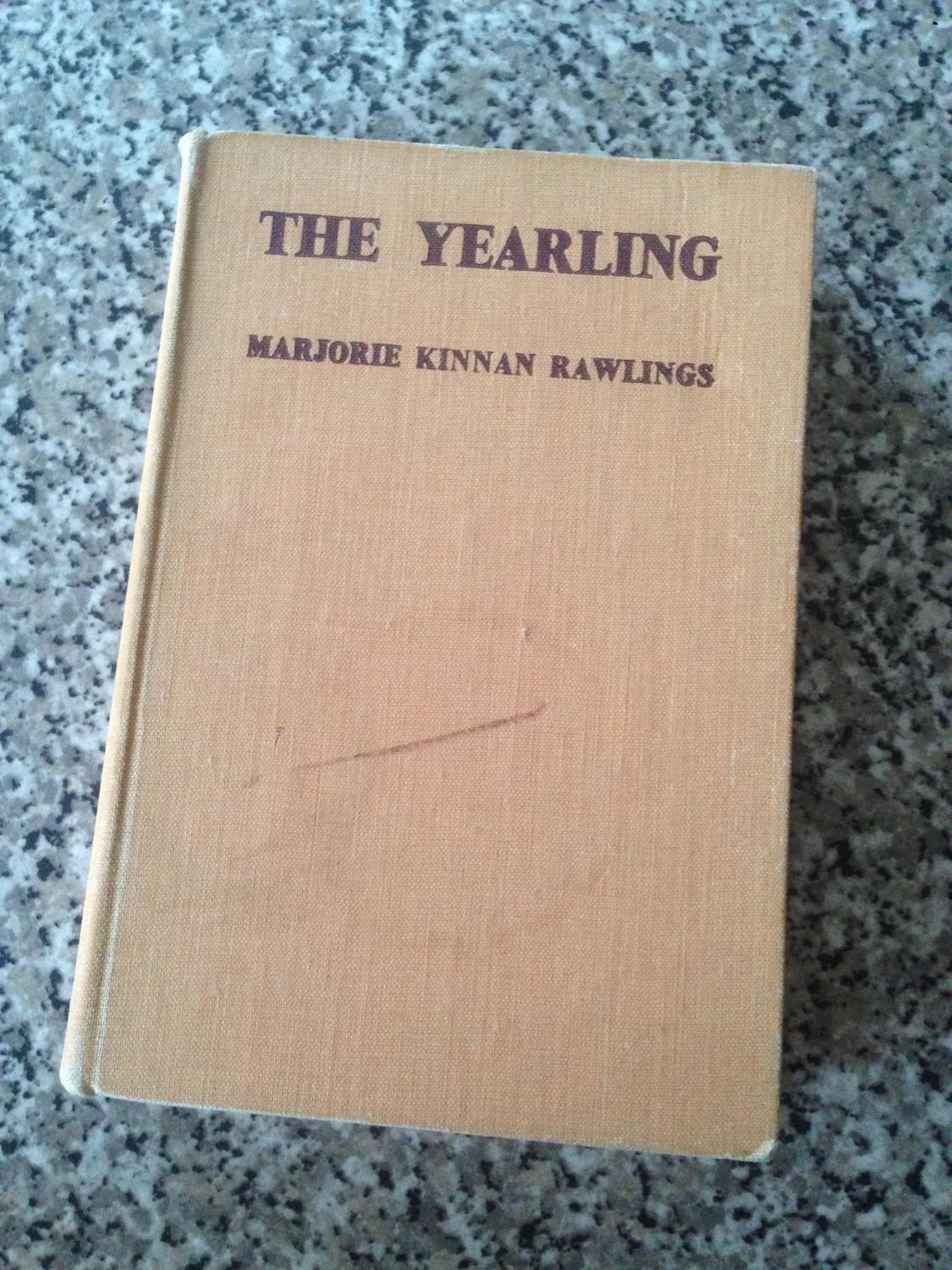 The Yearling by Rawlings, Marjorie Kinnan: Good Hardcover (1952 ...