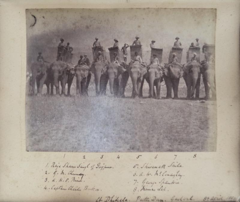 PHOTO ALBUM WITH ORIGINAL PHOTOGRAPHS FROM THE BRITISH RAJ.: Photograph ...