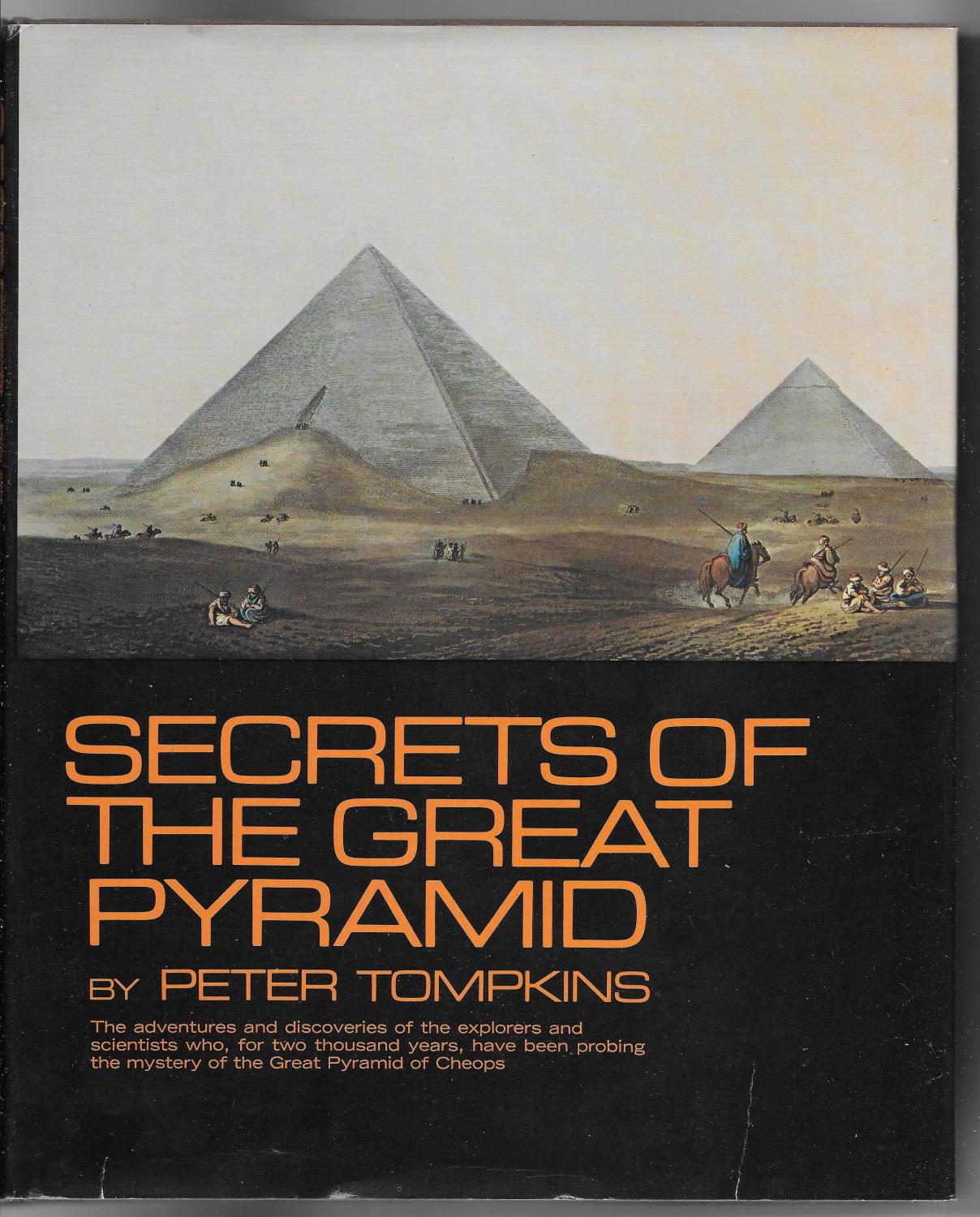 Secrets of the Great Pyramid by Tompkins, Peter: Fine Hardcover (1971 ...