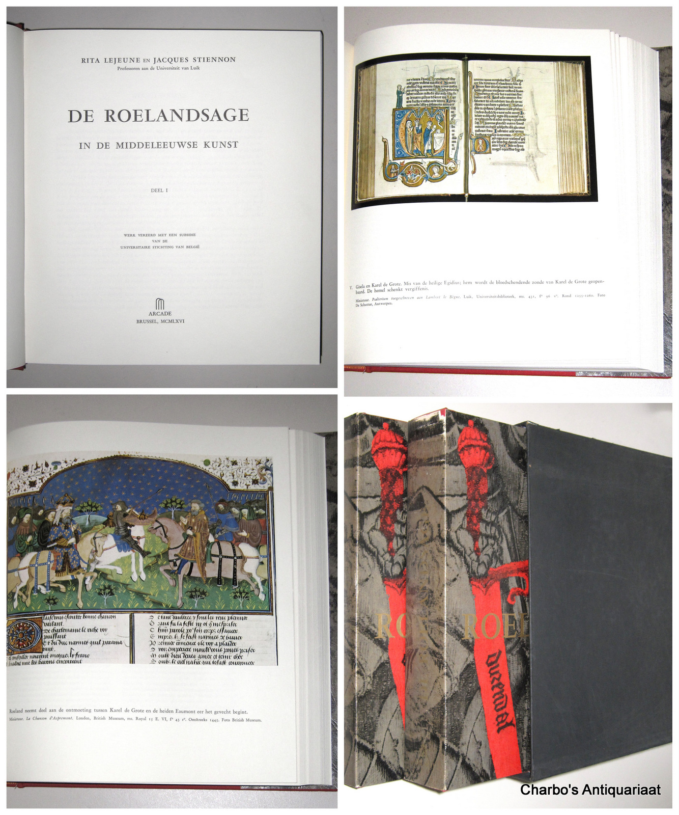 De Roelandsage in de middeleeuwse kunst. (Oorspr. titel: La Légende de ...