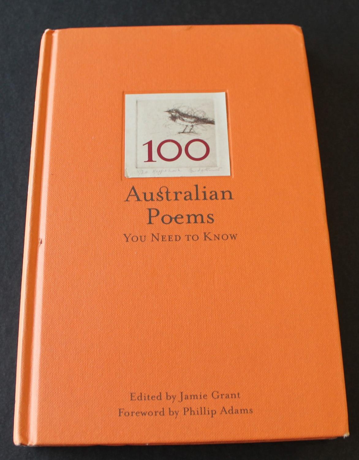 100 Australian Poems you need to know. by GRANT, JAMIE (Editor): (2008 ...