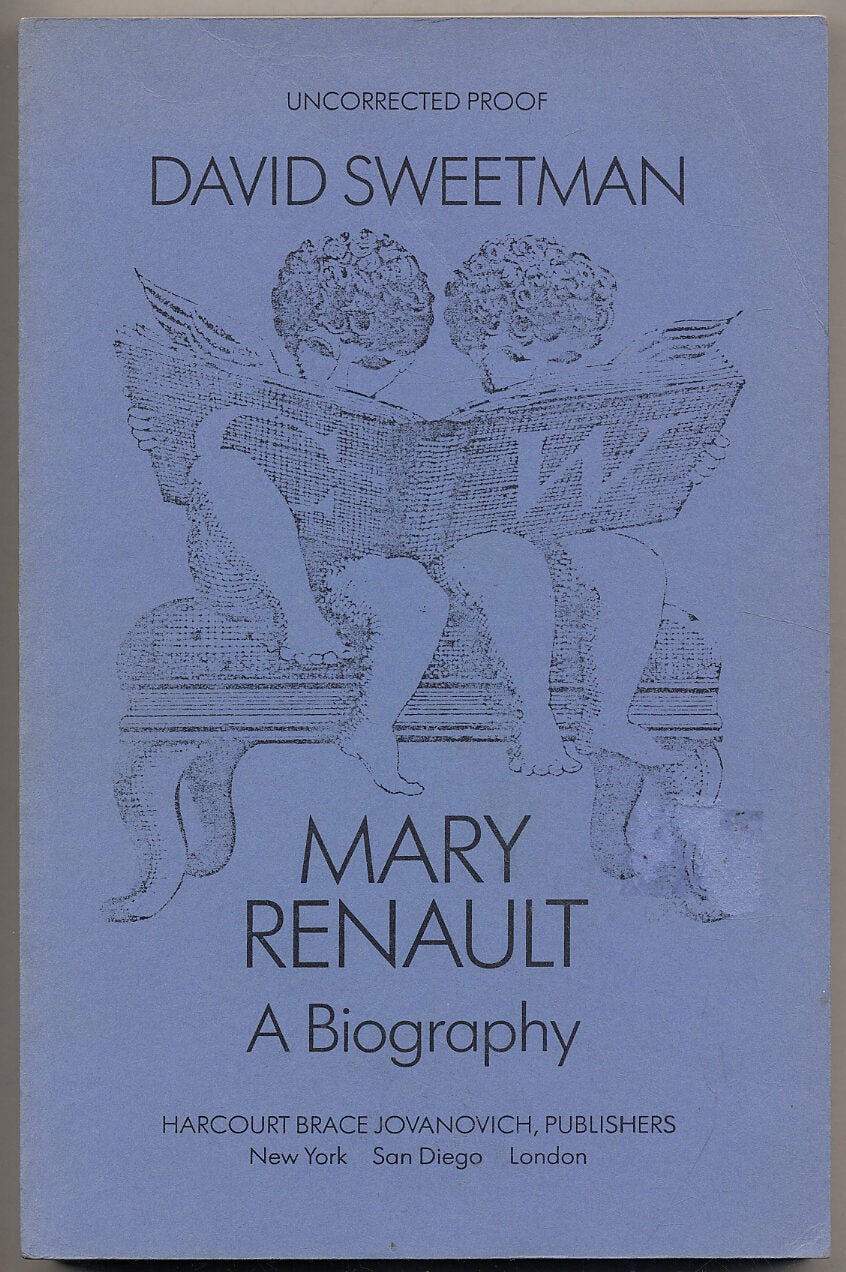 Mary Renault: A Biography by SWEETMAN, David: Near Fine Softcover (1993 ...