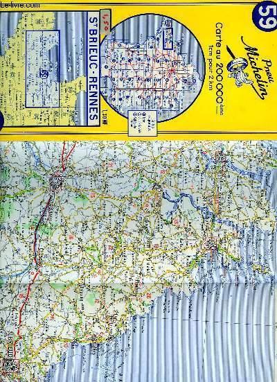 CARTE MICHELIN N°59 par MICHELIN: Carte | Le-Livre