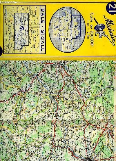 CARTE MICHELIN N°21 par MICHELIN: Carte | Le-Livre
